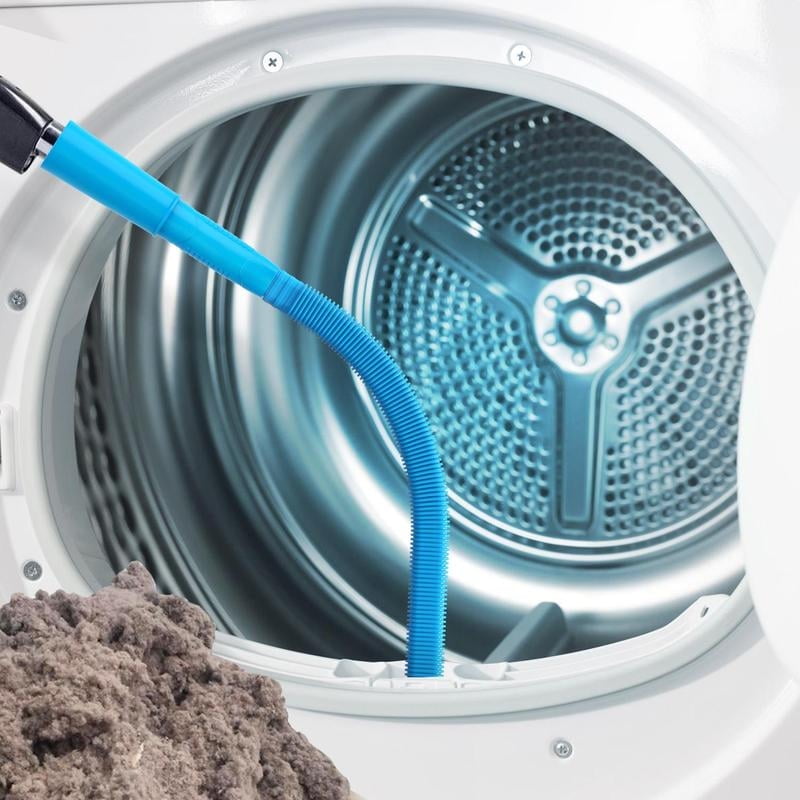 Dryer Vent Cleaner Kit Vacuum Hose Attachment Brush, Lint Remover ...
