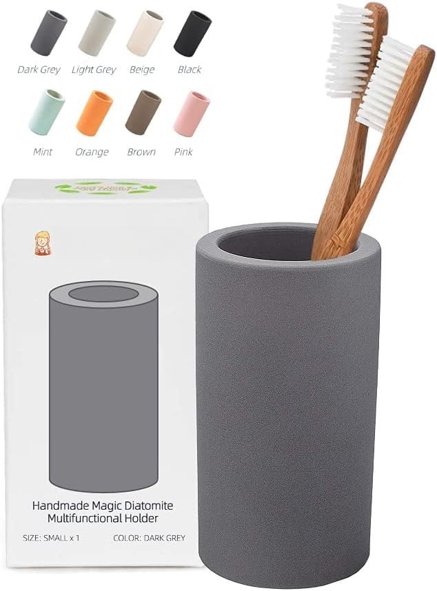 -Drying Diatomite Holder - Bathroom Countertop Organizer Stand for ...