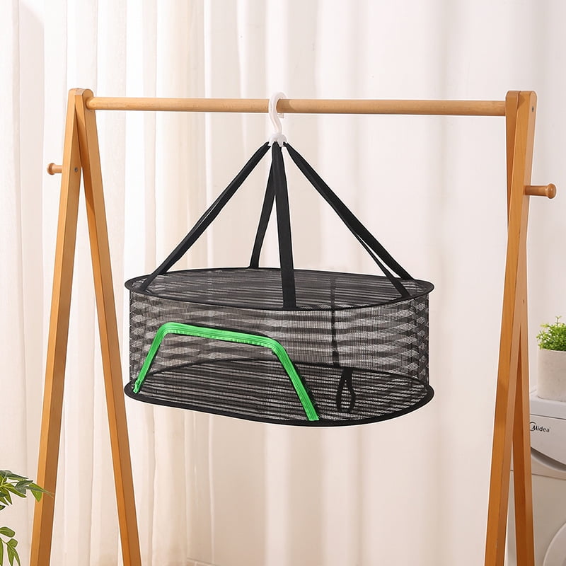 Drying Rack 1 Layer Hanging Mesh Net for Plants Hanging Drying Fish Net ...