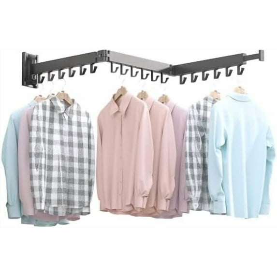 Drying Rack Clothing,Clothes Drying Rack Wall Mounted,Collapsible ...