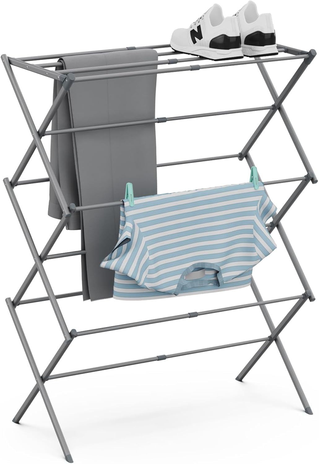 Drying Rack for Laundry, Foldable Clothes Drying Rack, Small ...