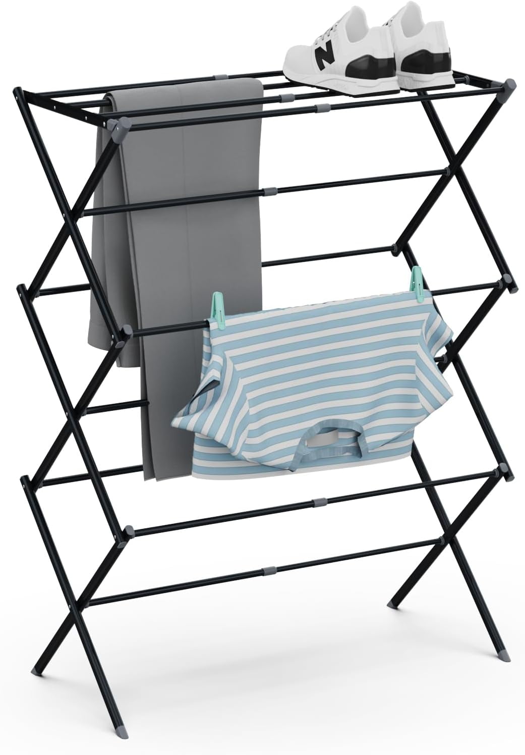 Drying Rack for Laundry, Foldable Clothes Drying Rack, Small ...
