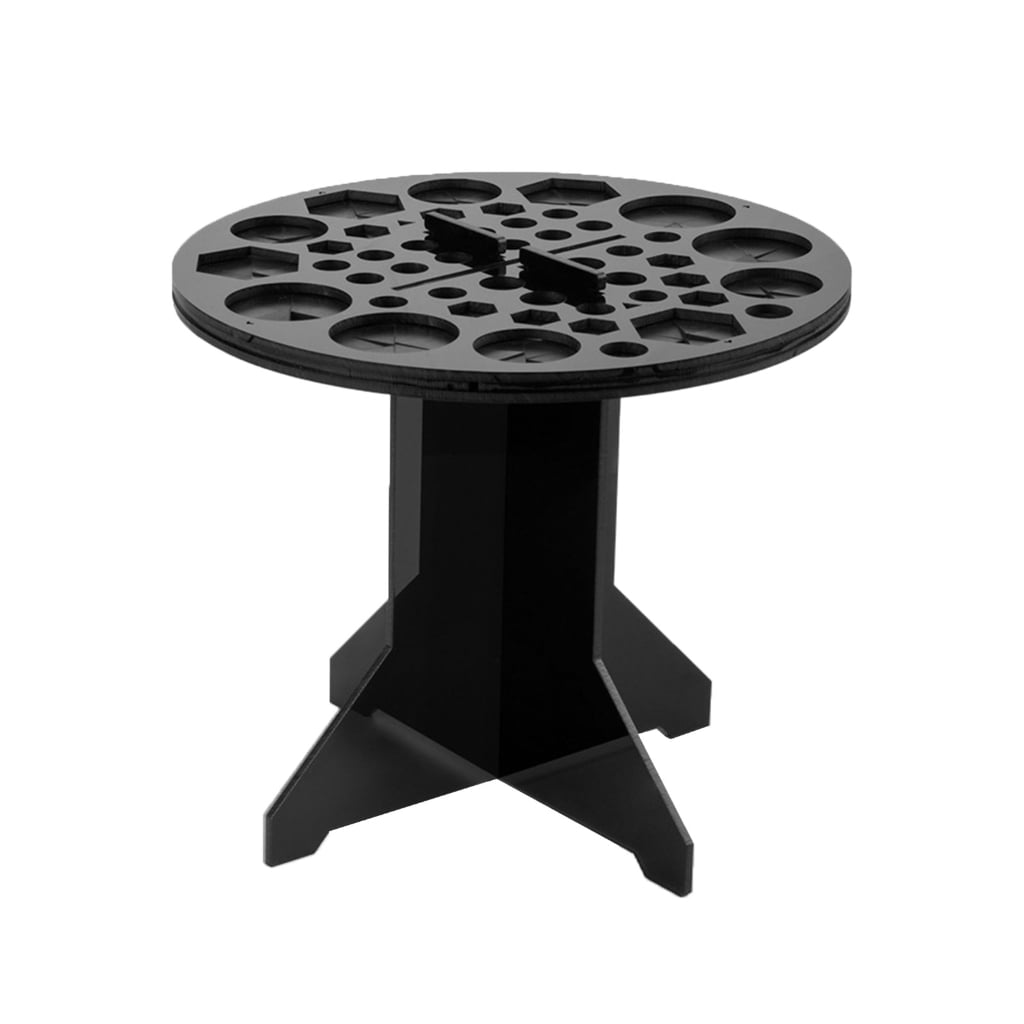 Drying Rack Makeup Brush Holder Eyebrow Pencil Stand Cosmetic Brush ...