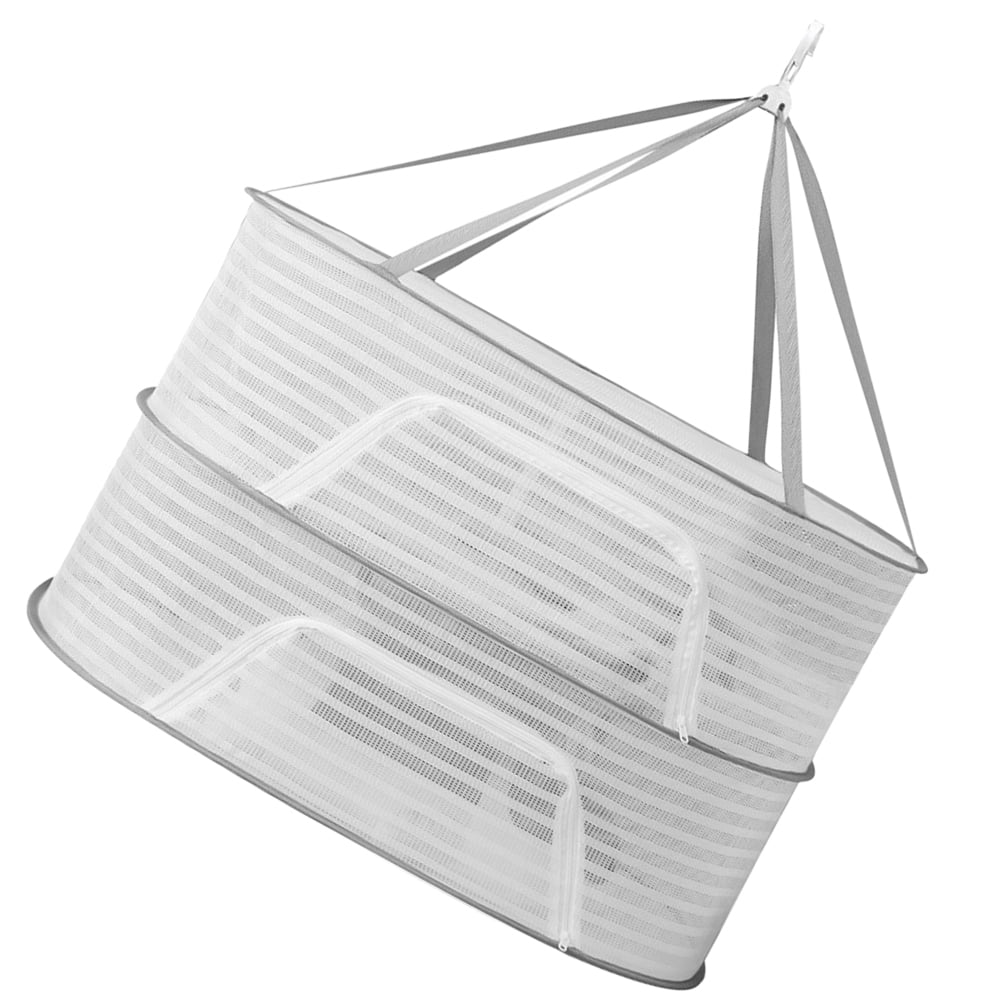 Drying Rack Multi-Layer Hanging Mesh Net Plants Hanging Drying Net ...