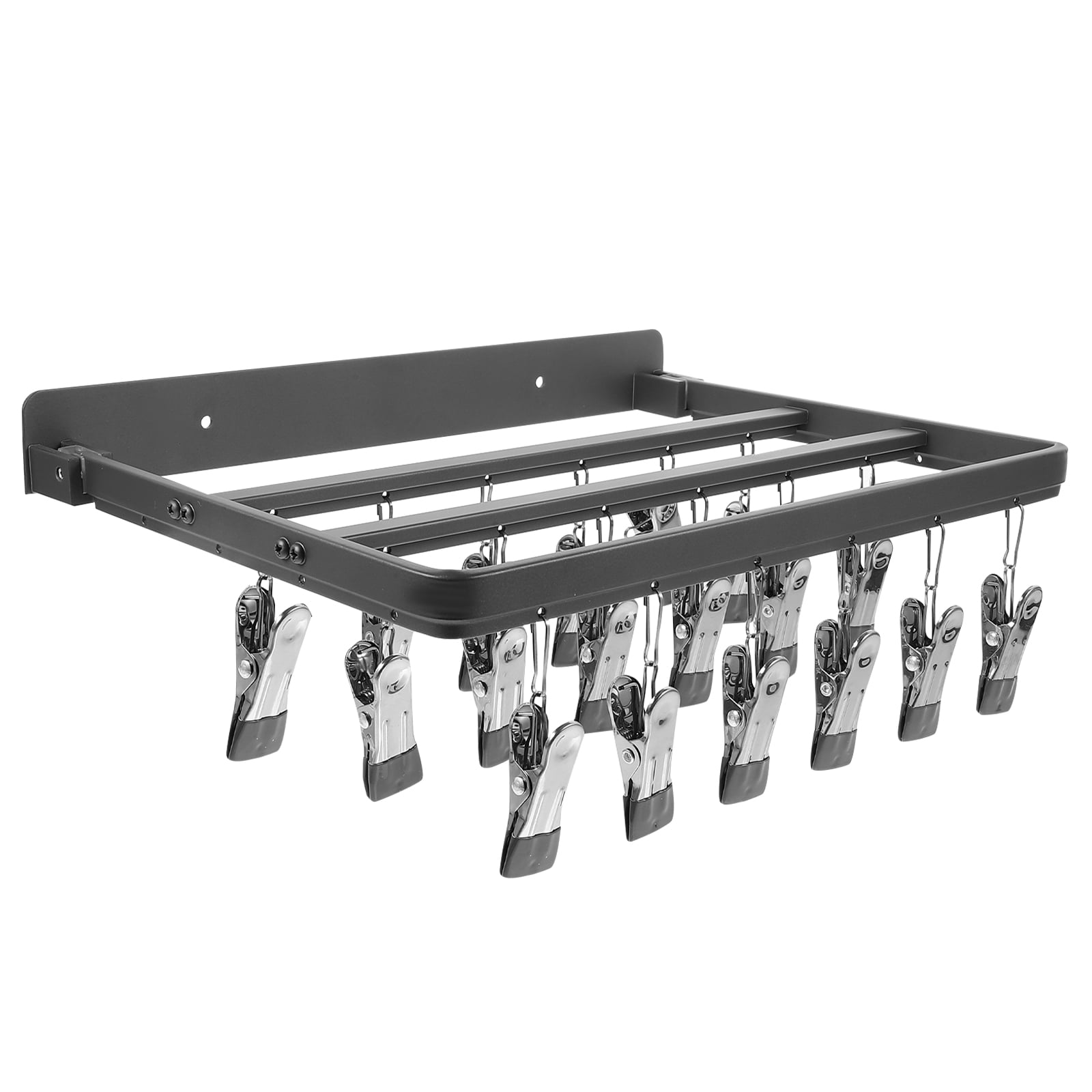 Drying Rack Sock Hangers Racks for Clothes Indoor Laundry Folding ...