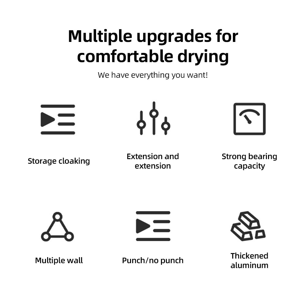 Drying line,Heavy Clothesline Indoor Wall Mount Wall Mounted ...