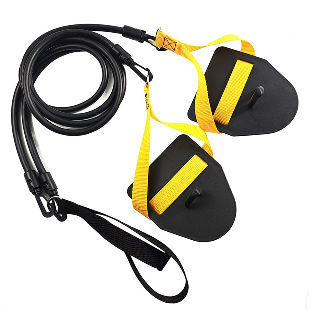 Dryland Swim Trainer Swimming Arms Strength Train Resistance Band With ...