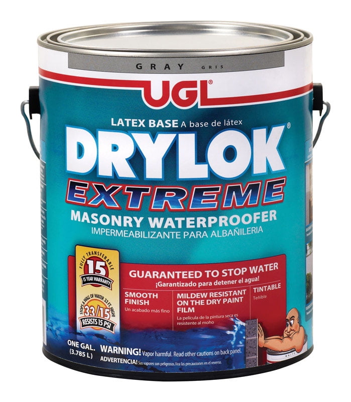 Drylok 1904820 Drylok Extreme Matte Gray Tintable Latex Waterproof ...