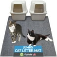 Drymate Cat Litter Mat Jumbo- 100% Phthalate Free and BPA Free – Safe ...