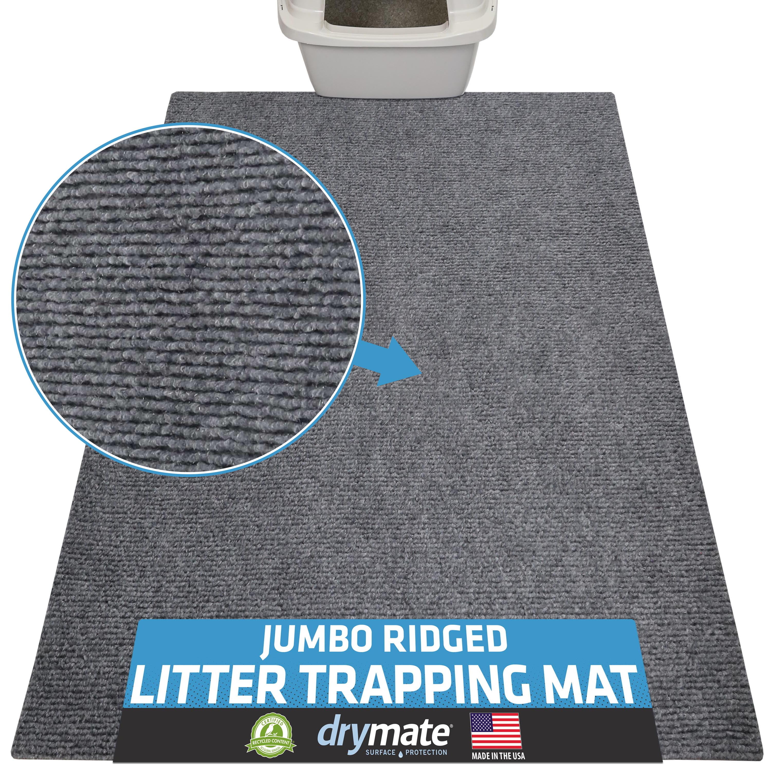 "Drymate Jumbo Cat Litter Mat, Non-Slip Floor Protector, Easy Clean, 36 ...