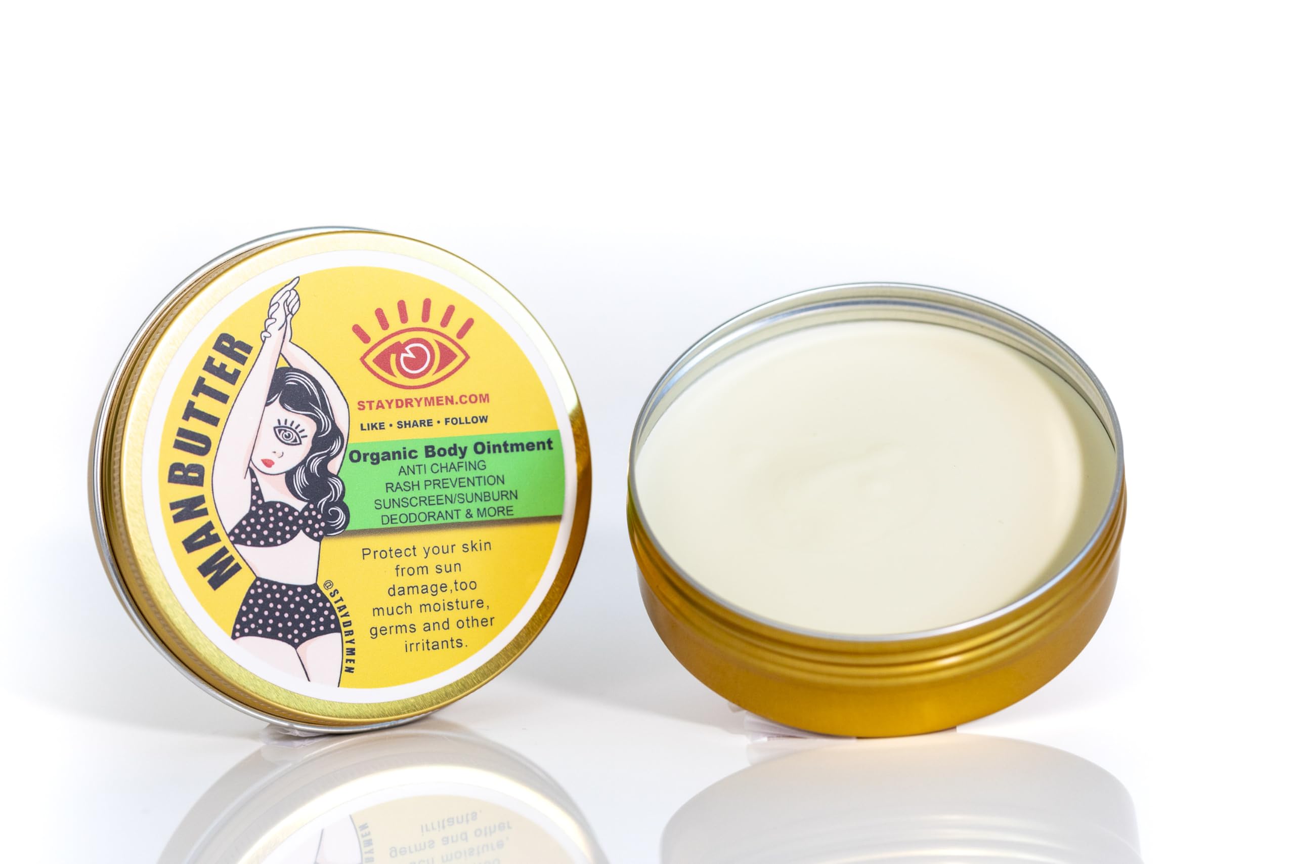Drymen Products Manbutter 4oz Full Body Butter Skincare Healing Balm ...