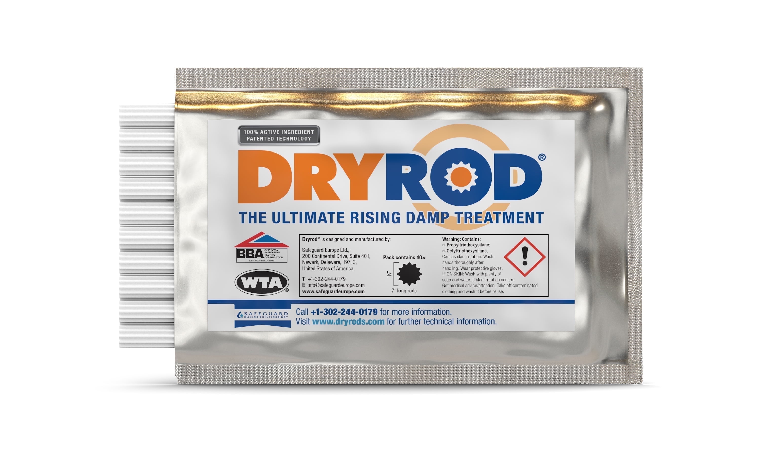 Dryrod Damp Proofing Rods - Rising Damp Walls Treatment - Do It ...
