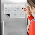 Drys Erasable Calendar, Magnetic Calendar For Fridge,Kitchen White ...