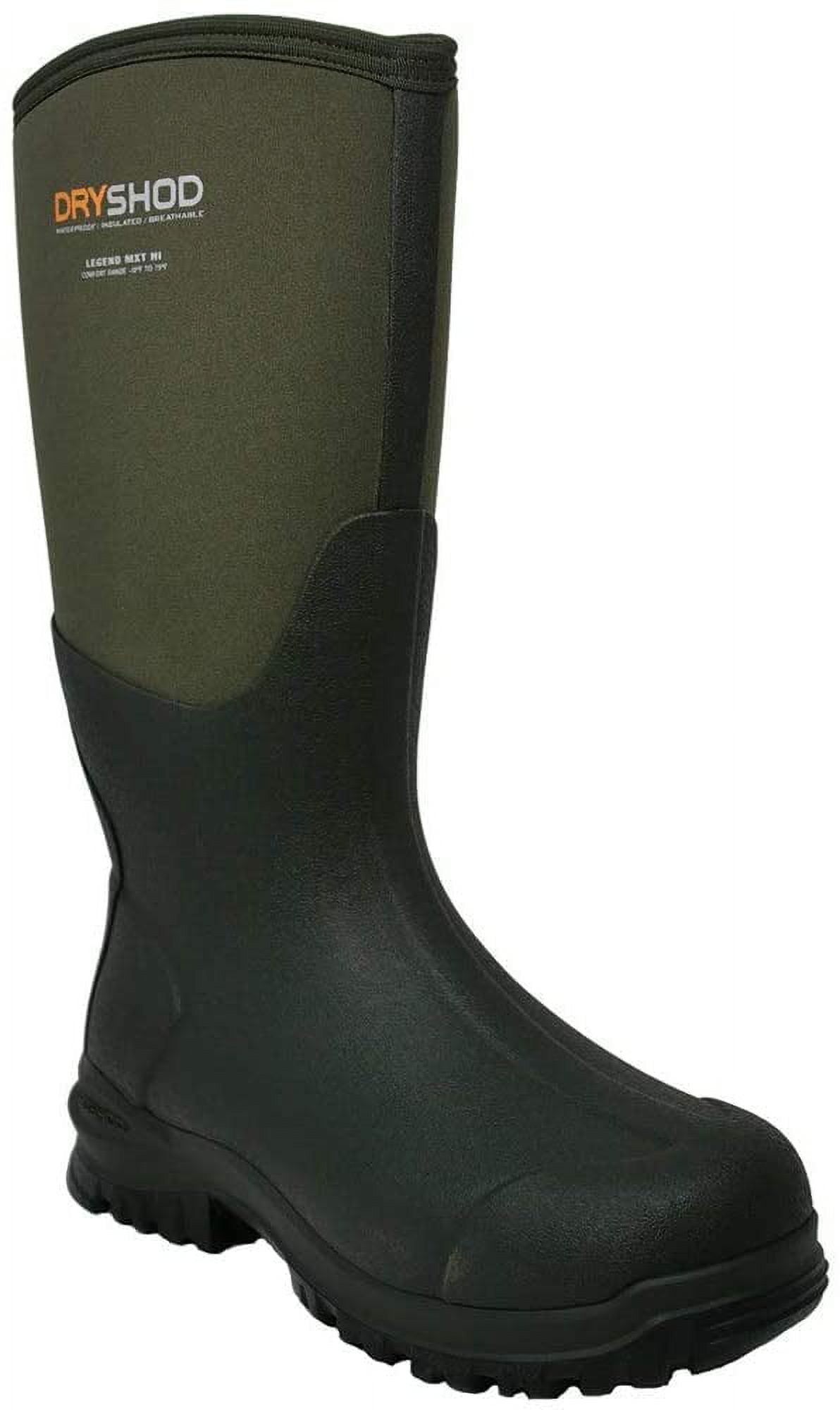 Dryshod Men's Legend MXT Hi Cut Moss/Grey Boot in Size 9 - Walmart.com