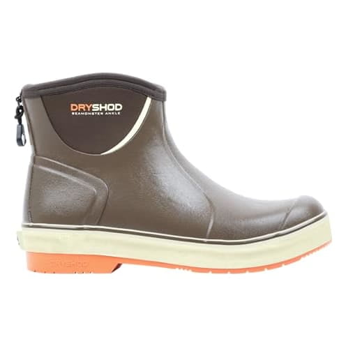 Dryshod Seamonster FLX Ankle Rain Boots, Brown/Orange, Size 8 ...