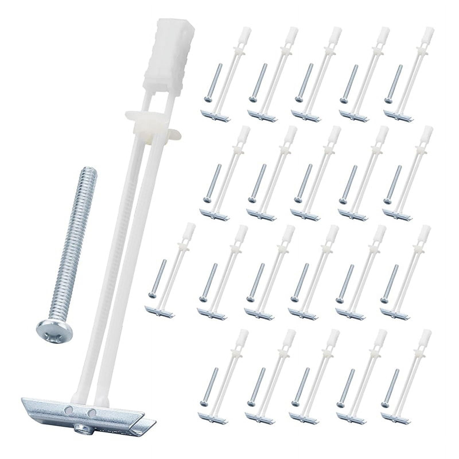 Drywall Anchor with Bolt, Heavy Duty Hollow Drywall Anchor Kit,22PCS ...