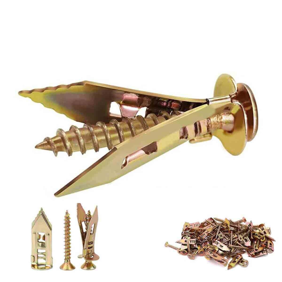 Drywall Anchors, Self Drilling Drywall Anchors with Screws Kit ...