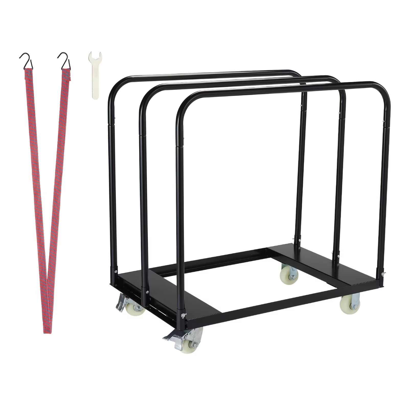 Drywall Cart, 1500 LBS Panel Dolly Cart, Heavy Duty Flatbed Dolly Carts ...