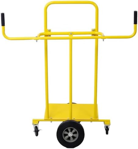 Drywall Cart Panel Dolly Cart 10" Wheels, Heavy-Duty Drywall Sheet Cart ...