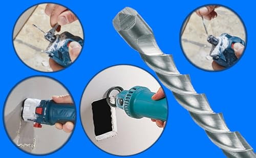 Drywall Cut Out Bit 5/32 Inch Guidepoint Rotary Router Tool Cutting Bit ...