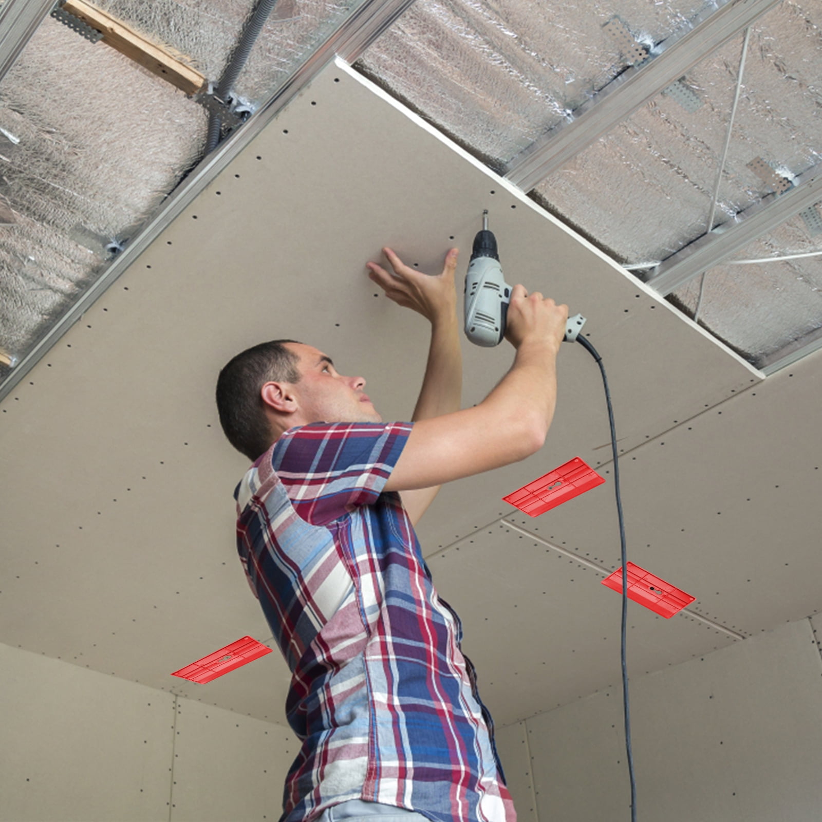 Drywall Fitting Tool Portable Gypsum Plate Panel High Efficient ...