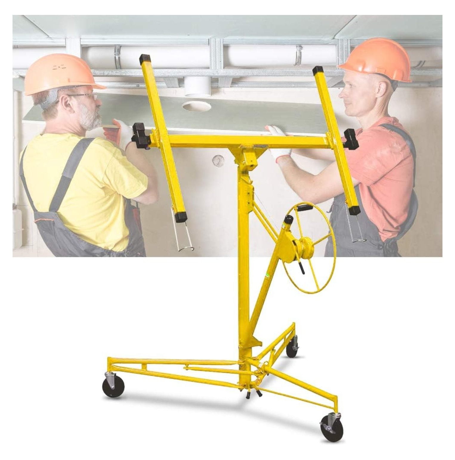 Drywall Lift 11FT Heavy Duty Drywall Panel Hoist Professional Jack ...