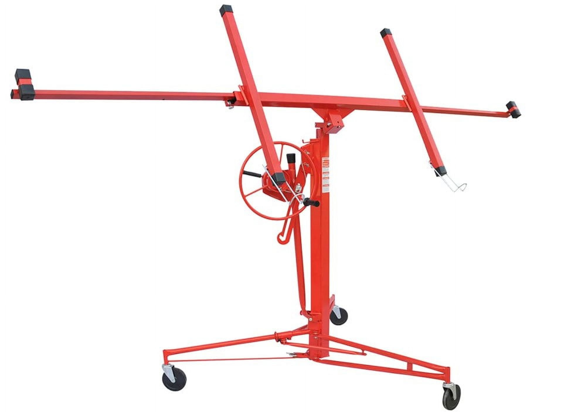 Drywall Lift,150LBS Heavy Duty Drywall Lifter,3 Lockable Wheels,Drywall ...