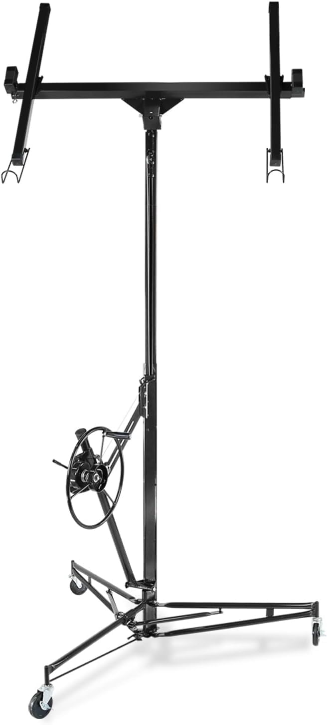 Drywall Lift, 150lb Drywall Lift Jack with Wheels - 11FT Adjustable ...
