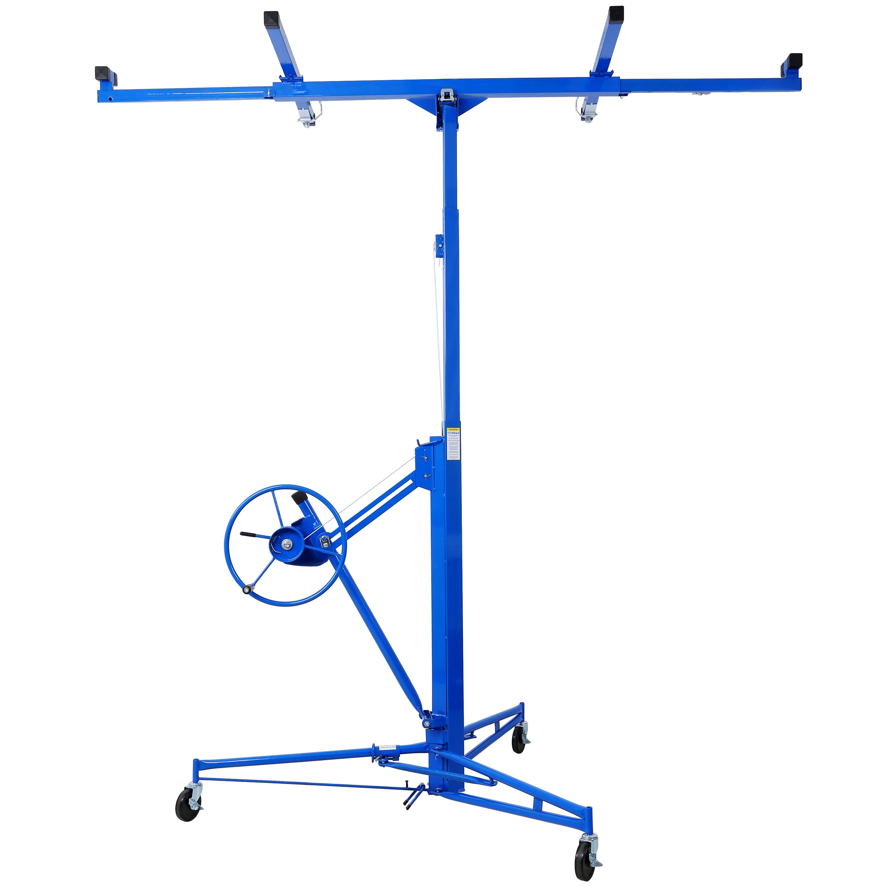 Drywall Lift 16' Drywall Panel Hoist With Rolling Caster Wheel 150 Lbs ...