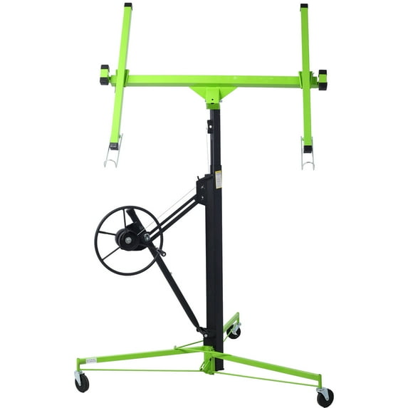 Drywall Lift Panel 11' Lift Drywall Panel Hoist Jack Lifter,GREEN+BLACK ...