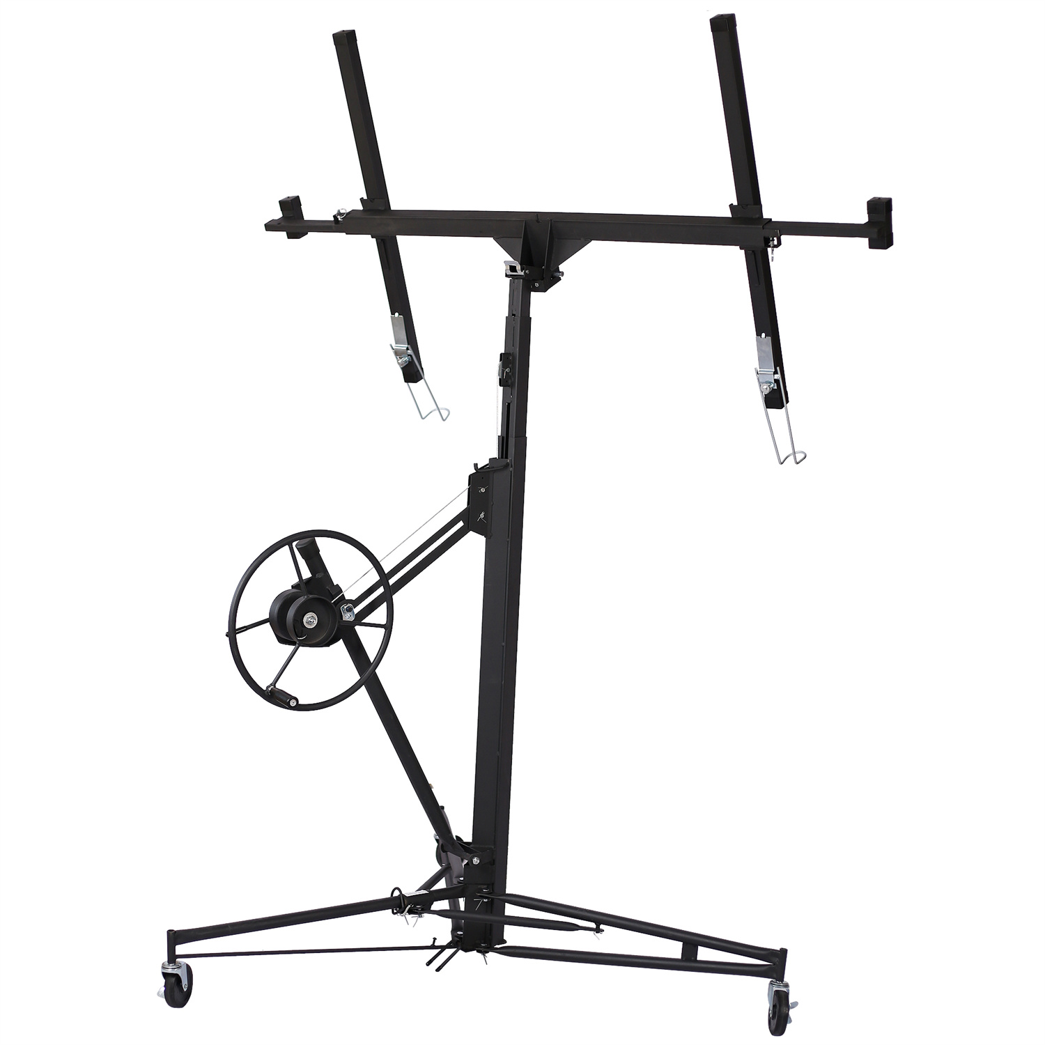 Drywall Lift Panel Hoist, 11 Ft Sheetrock Jack Lifter for Ceiling ...