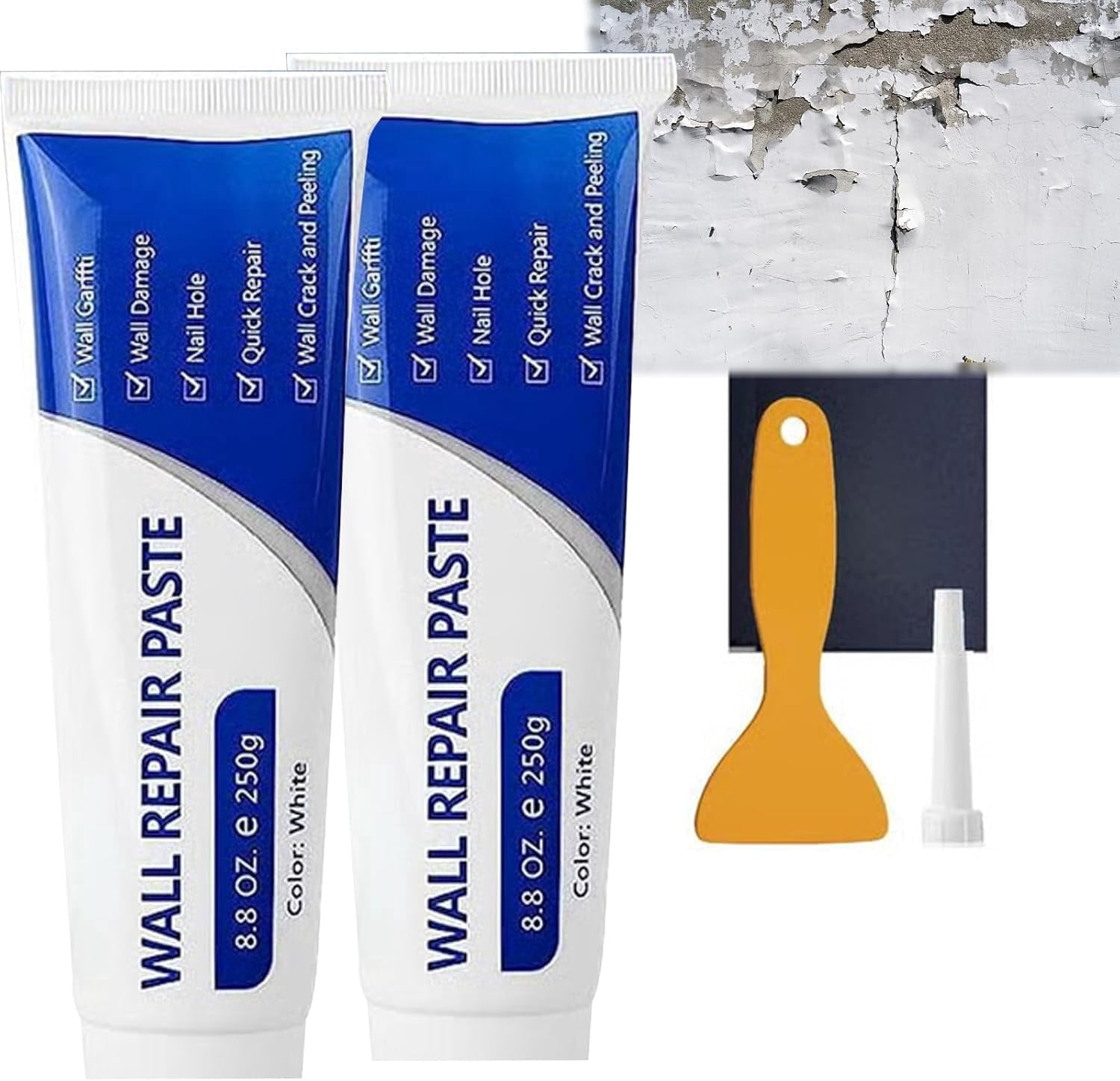 Drywall Patch Repair Kit,Plaster Repair Kit,Wall Fix,Wall Surface Hole ...