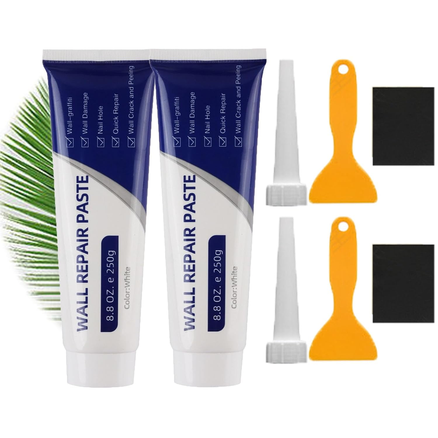 Drywall Patch Repair Kit – Quick-Drying Wall Mending Agent with Scraper ...