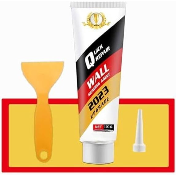 Drywall Patch Repair Kit with Scraper, Wall Spackle Paste, Mending ...