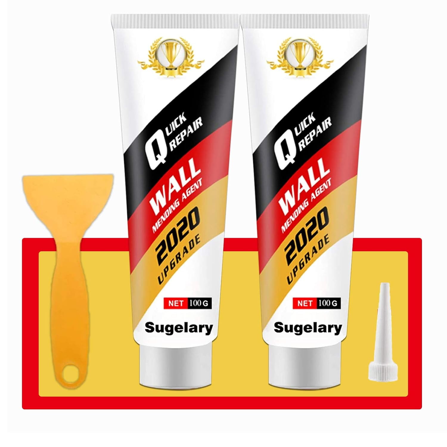 Drywall Patch Repair Kit with Scraper, Wall Spackle Repair Paste, Wall ...