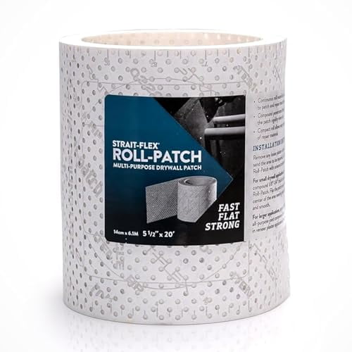 Drywall Patch – Roll-Patch Drywall Repair Tape for Wall Fixes – Works ...