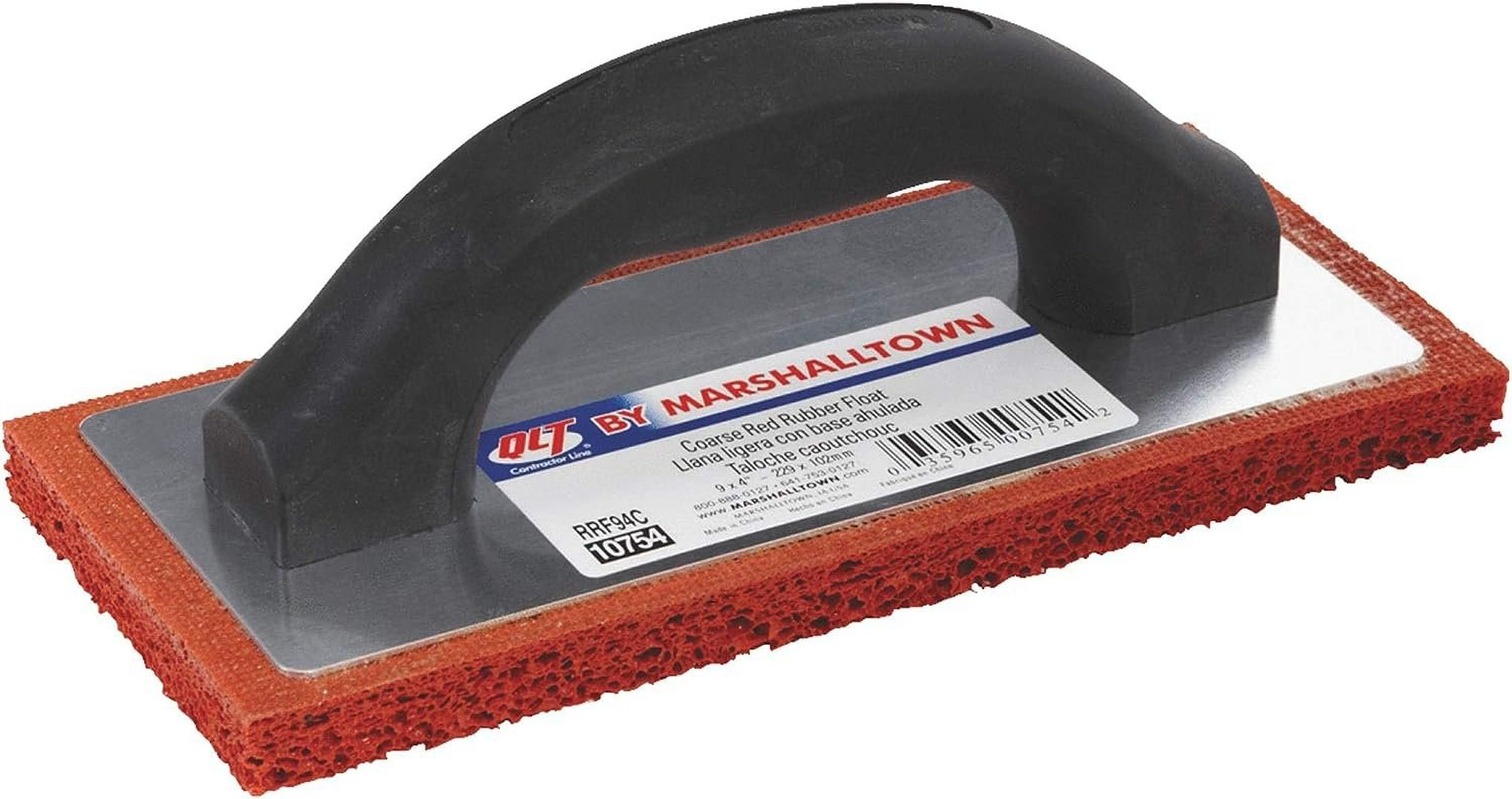 Drywall & Plastering Rubber Float 9 X 4" Red Coarse - Walmart.com