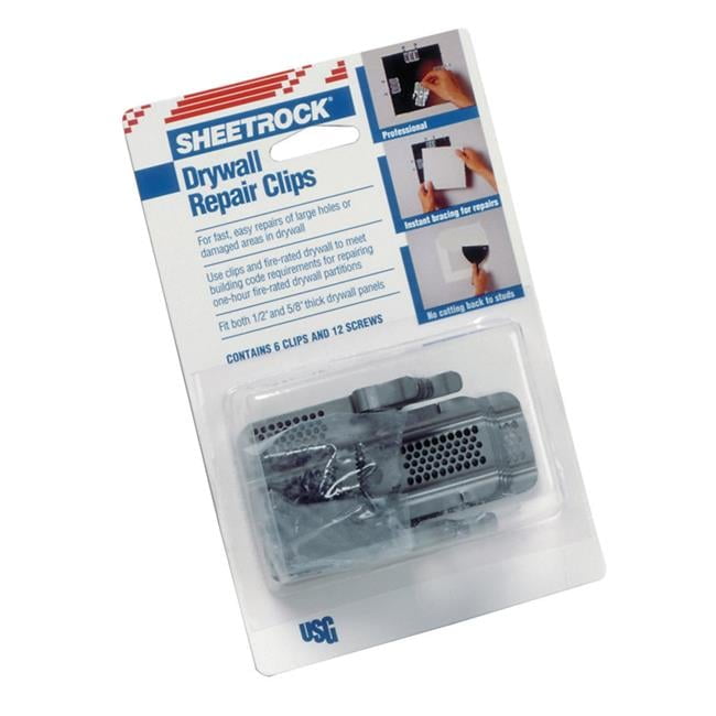 Drywall Repair Clips, Pack of 6 - Walmart.com