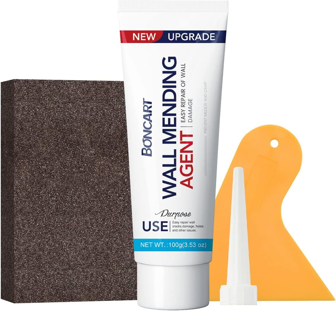 Drywall Repair Kit, Spackle Wall Repair Kit, 3 Pack Wall Mending Agent ...