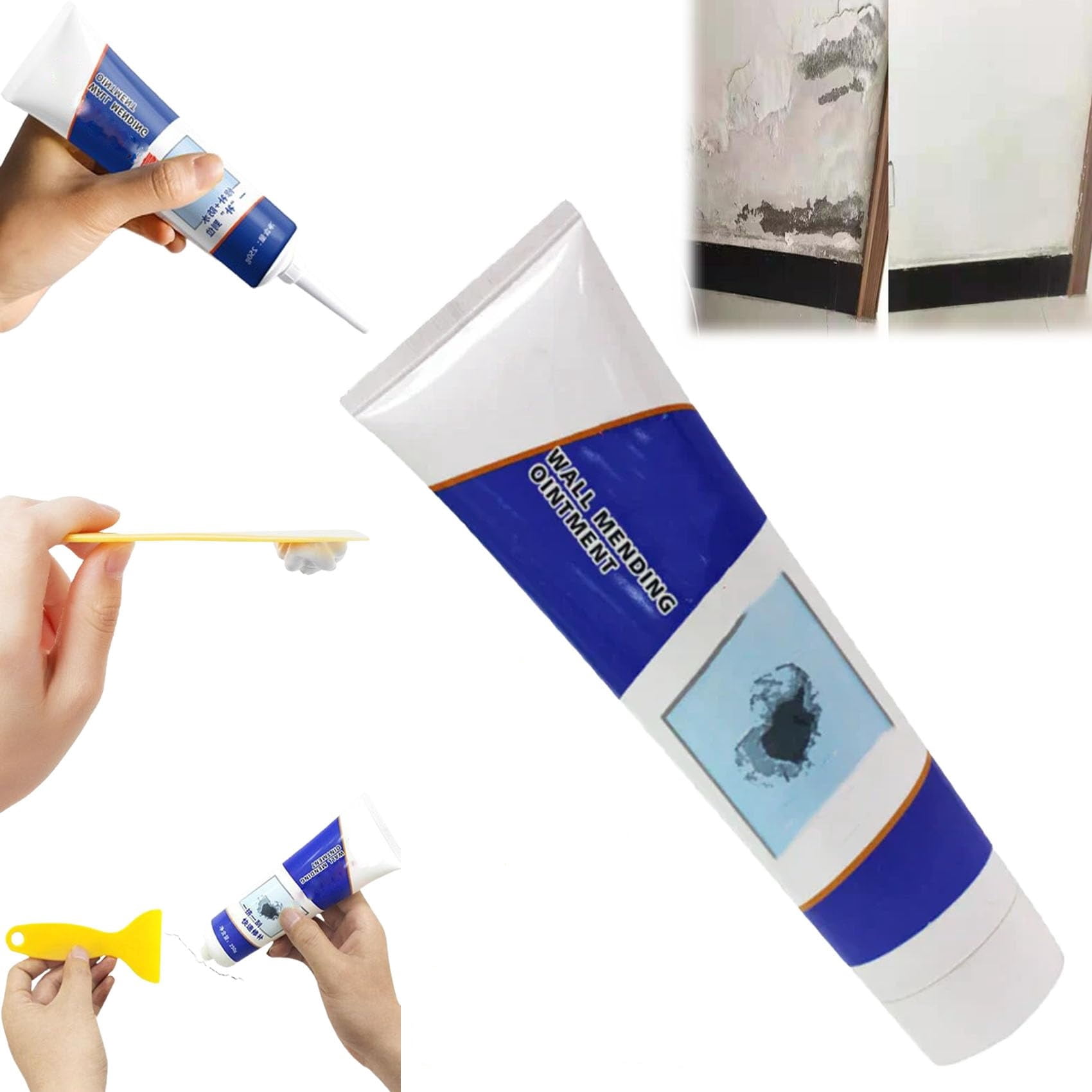Drywall Repair Kit, Universal Wall Mending Ointment,Drywall Repair Kit ...