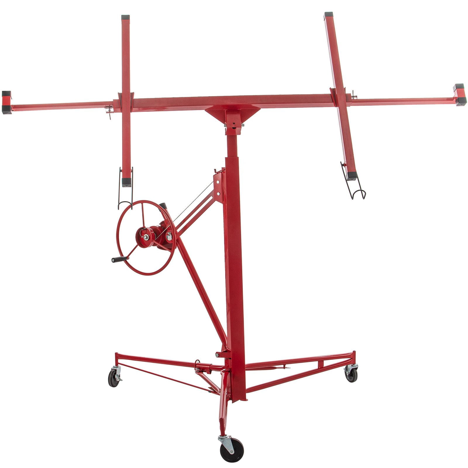 16ft Sheetrock Lift, Heavy-Duty 150lb Hoist - Telescoping Arm & Locking ...