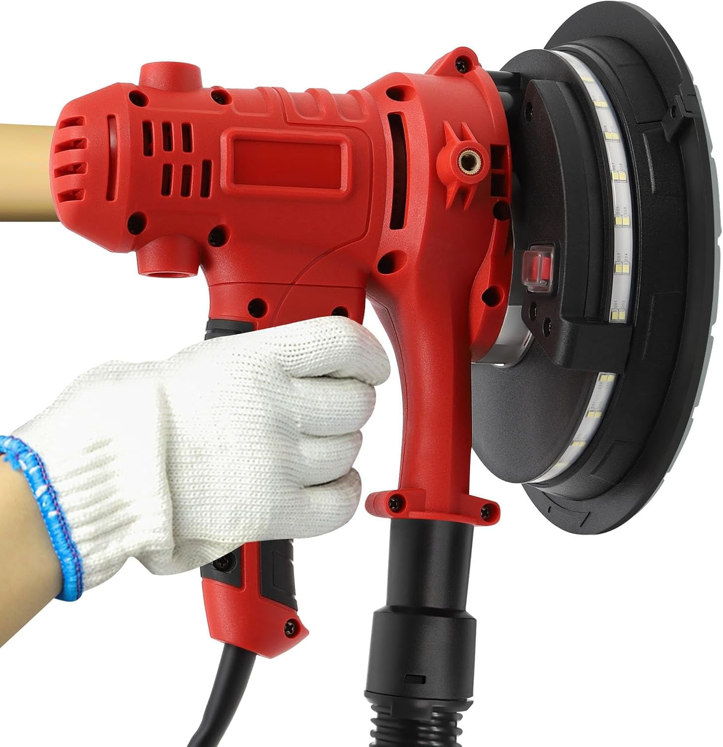 Drywall Sander 1200W, Variable Speed 1200-2500rpm, Handheld Drywall ...