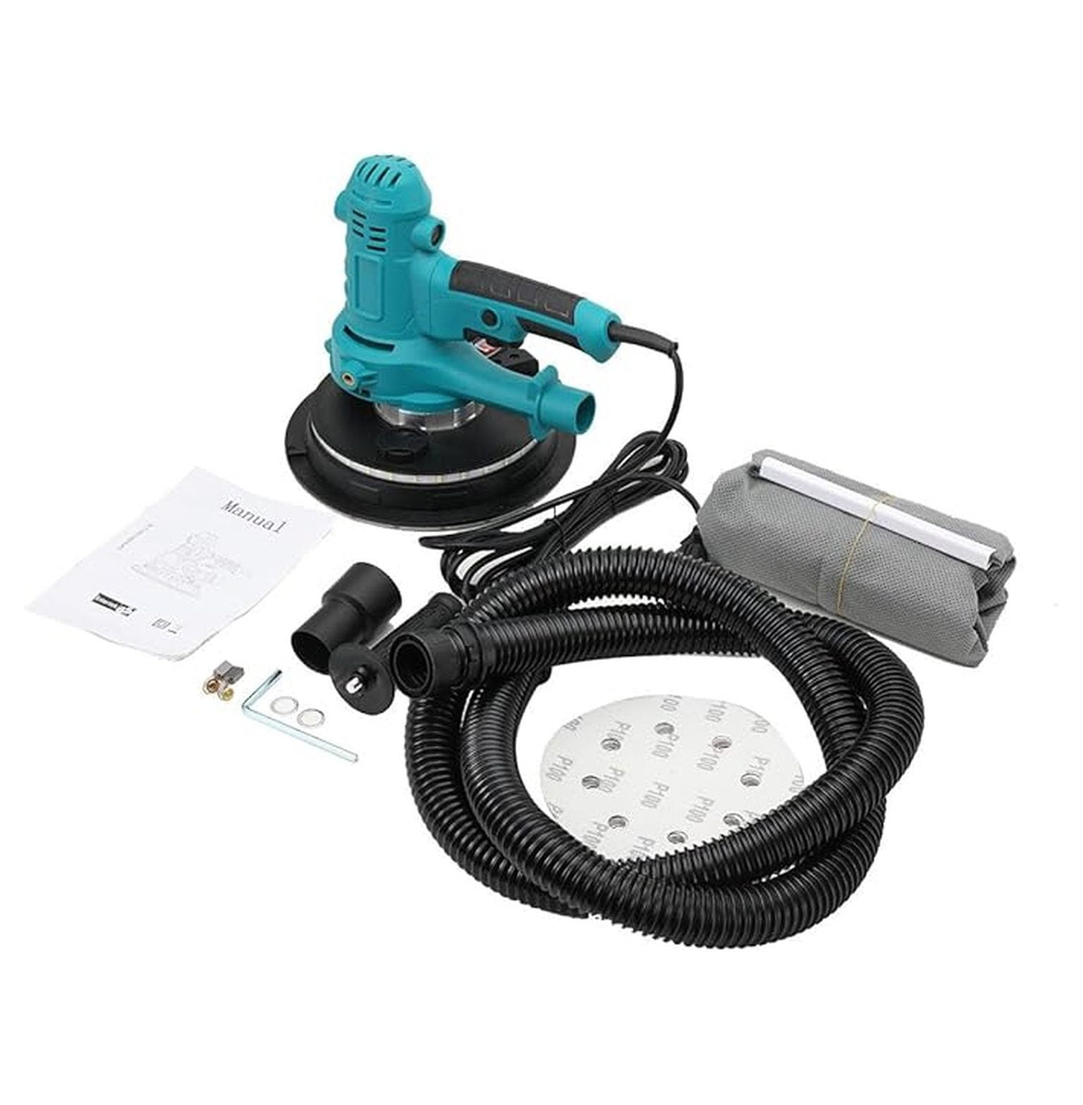 Drywall Sander, 710W Electric Variable Speed Sander with Vacuum & LED ...