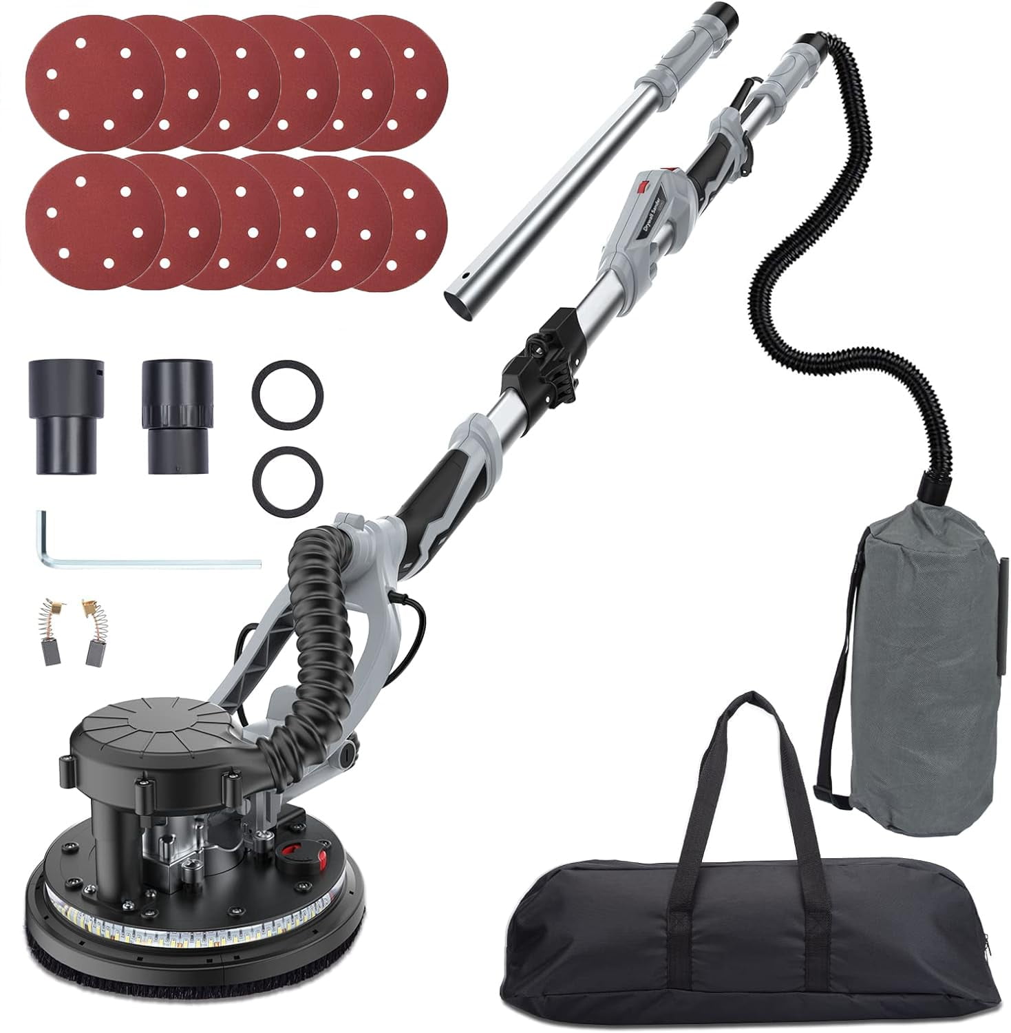 Drywall Sander, 800W Electric Drywall Sander with Automatic Dust ...