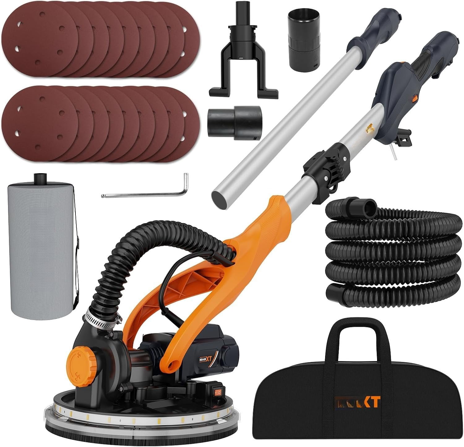 Drywall Sander with Vacuum Dust Collection, Popcorn Ceiling , 6 ...