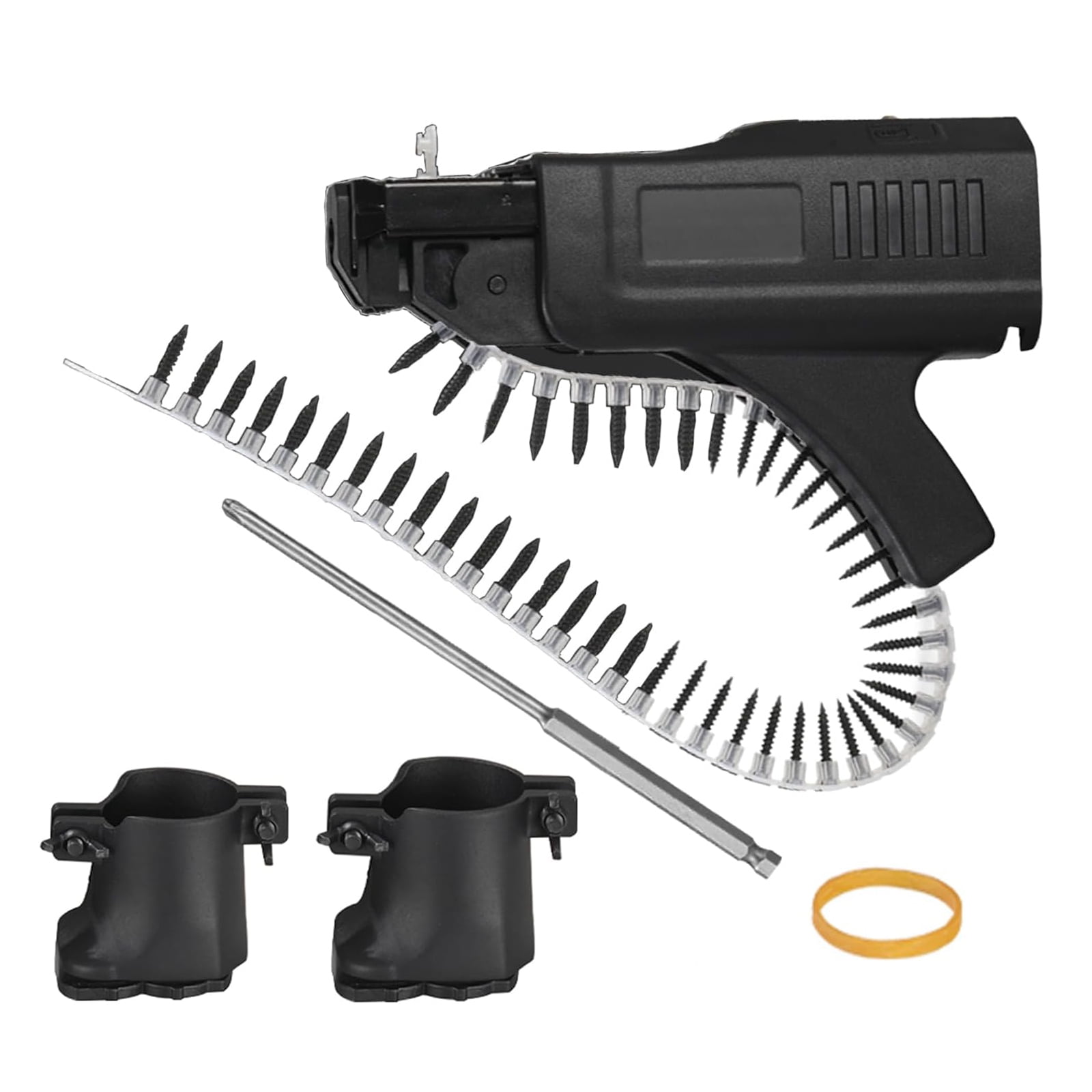 Drywall Screw Gun Automatic Chain Nail Gun Adapter,Auto Feed Screw Gun ...