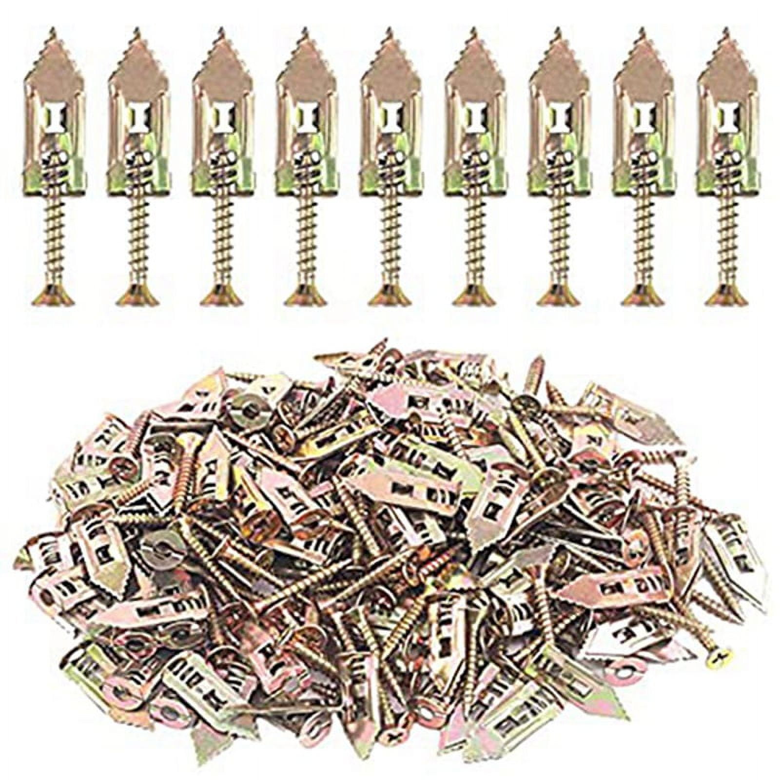 Drywall Self-Drilling Anchors with Screws,Hollow-Wall Anchor Kit with ...