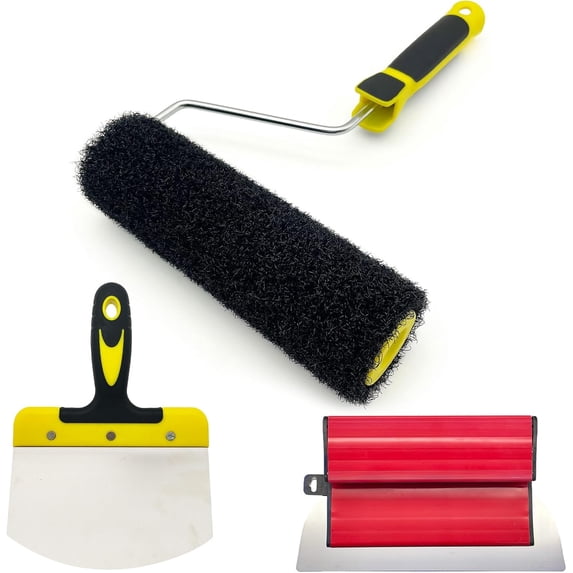 Drywall Skimming Set, 10 Inch Drywall Skimming , 9 Inch Compound Roller ...