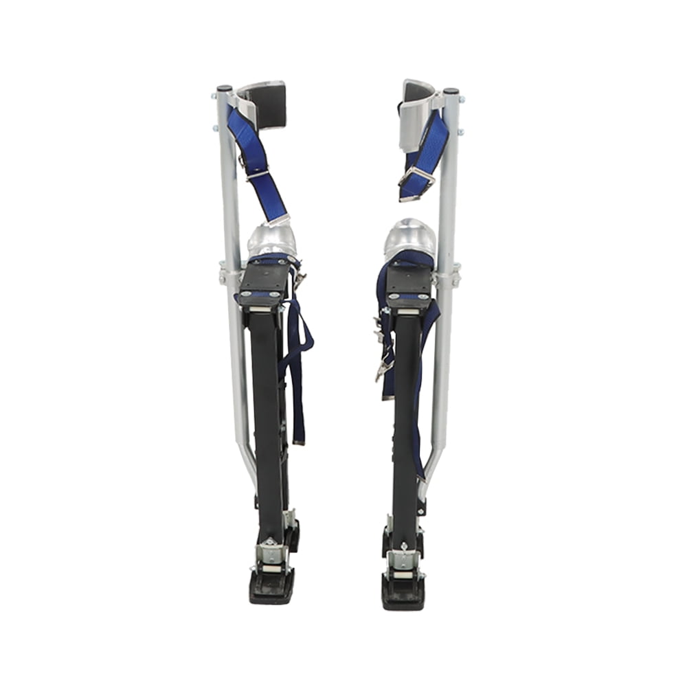 Drywall Stilts 24-40" Grade Adjustable Auminum Tool Stilt Silver for ...