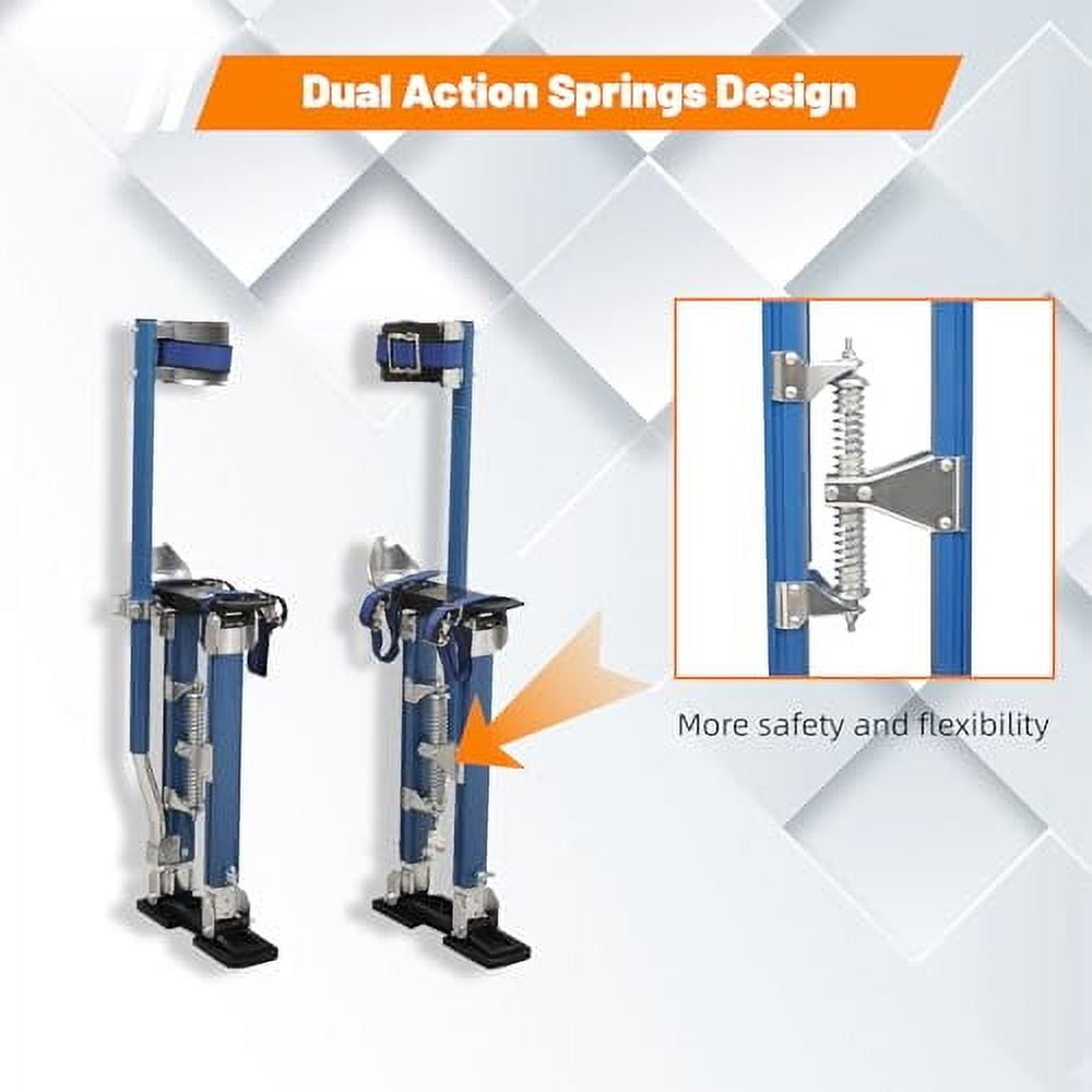 Drywall Stilts for Adults 24"-40" Adjustable Height Paint Stilt ...